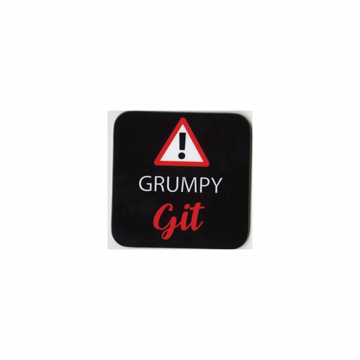 Grumpy Git Coaster - The Calendar Store UK