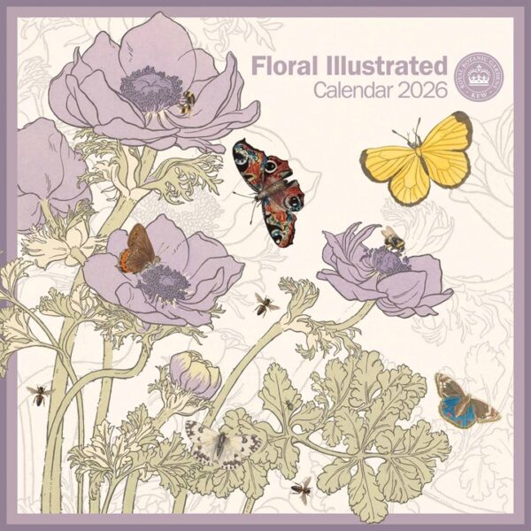 Royal Botanic Gardens, Kew Floral Illustrated Calendar 2026