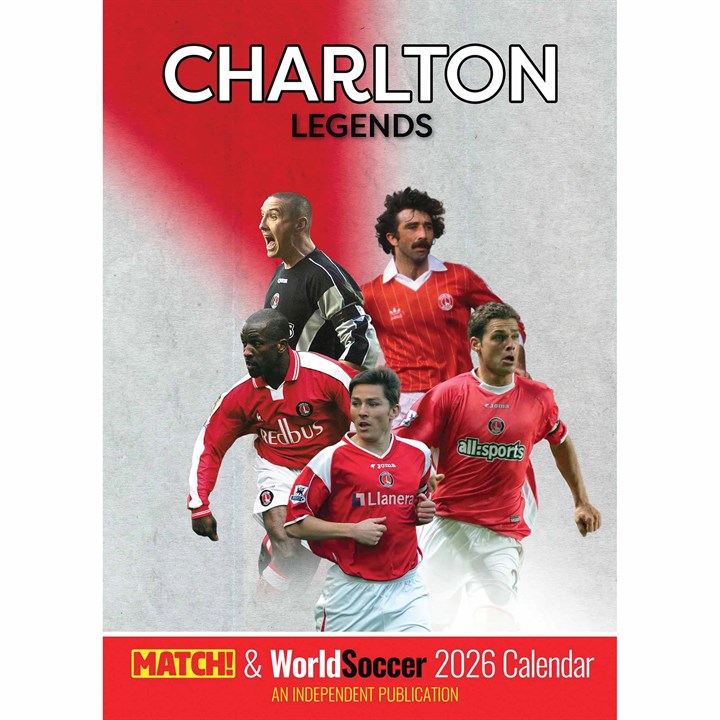 Charlton Athletic FC Legends A3 Calendar 2026