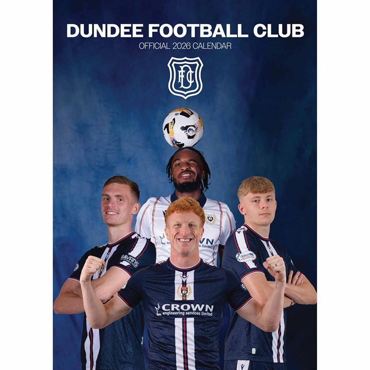 Dundee FC A3 Calendar 2026 - The Calendar Store UK