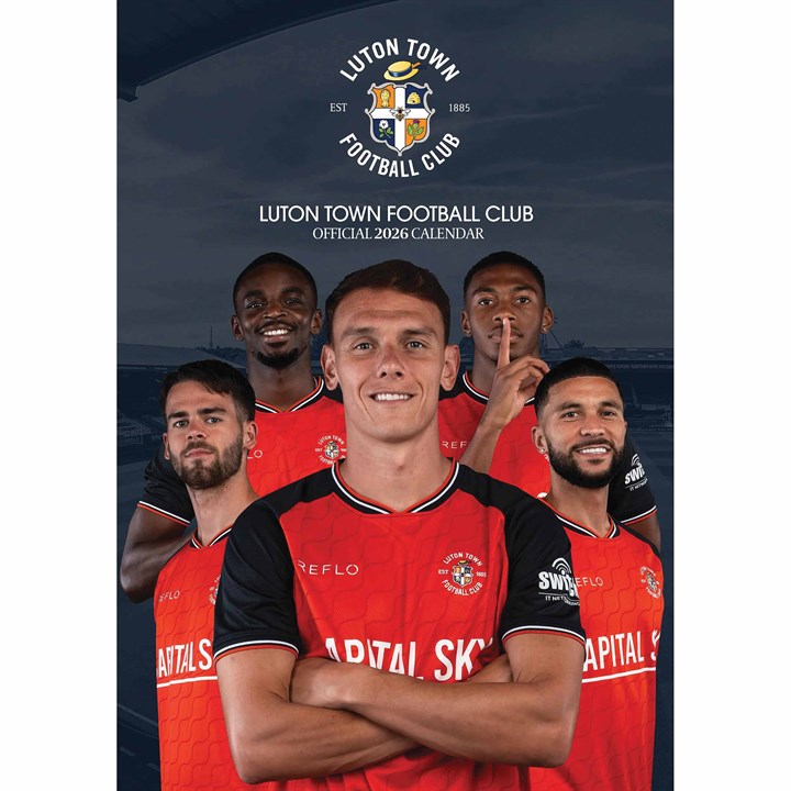 Luton Town FC A3 Calendar 2026 - The Calendar Store UK