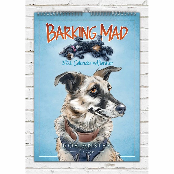 Roy Anstey, Barking Mad A4 Family Planner 2026